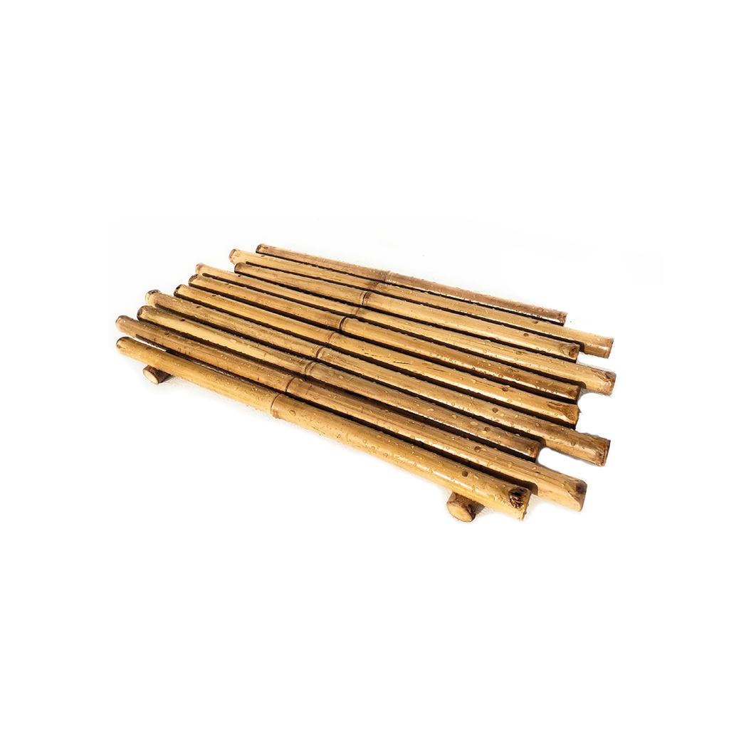 Bamboo Shower Platform Mat | 34" x 16" – Boohugger